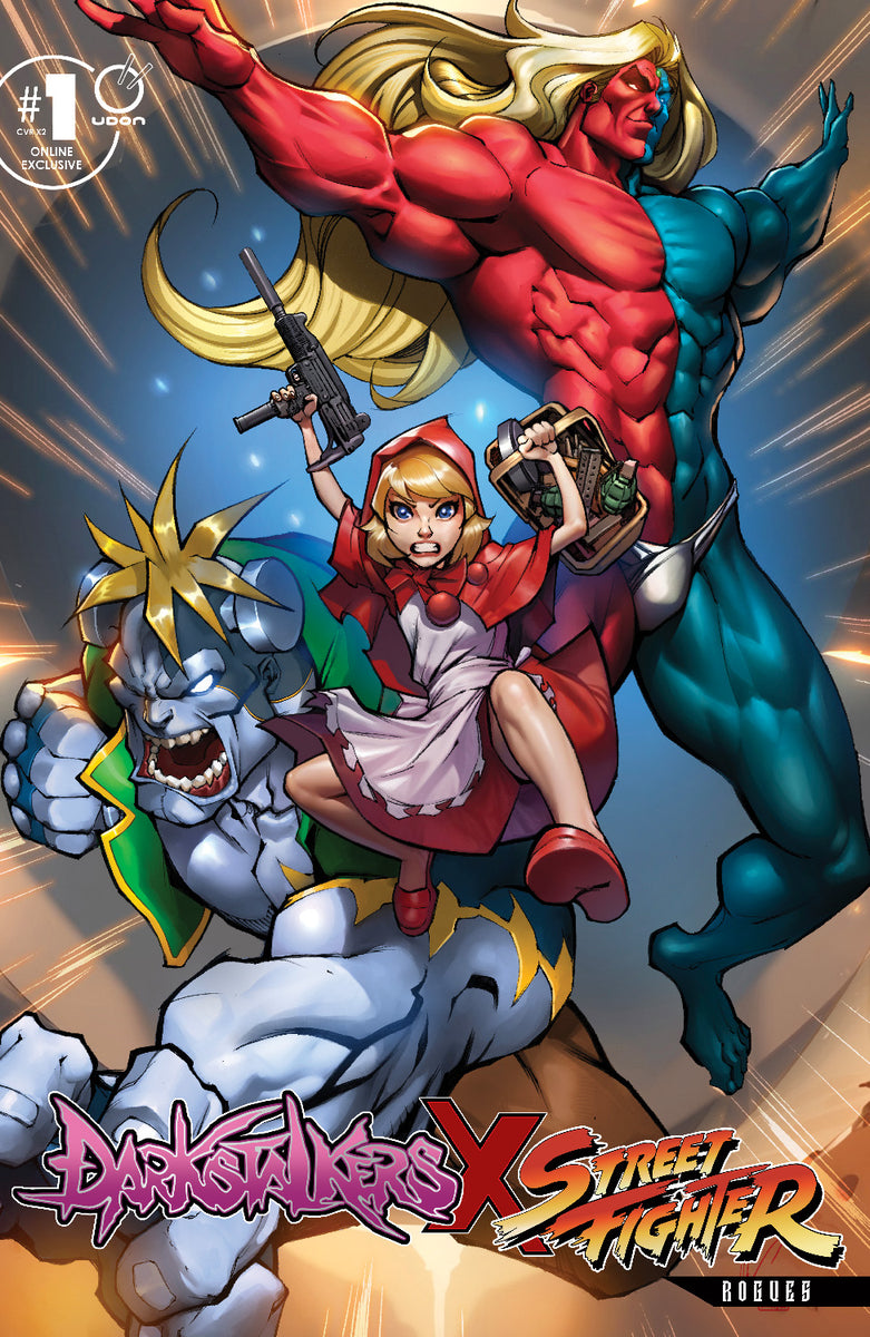 Darkstalkers X Street Fighter: Rogues #1 - CVR X2 - Alé Garza – UDON Entertainment