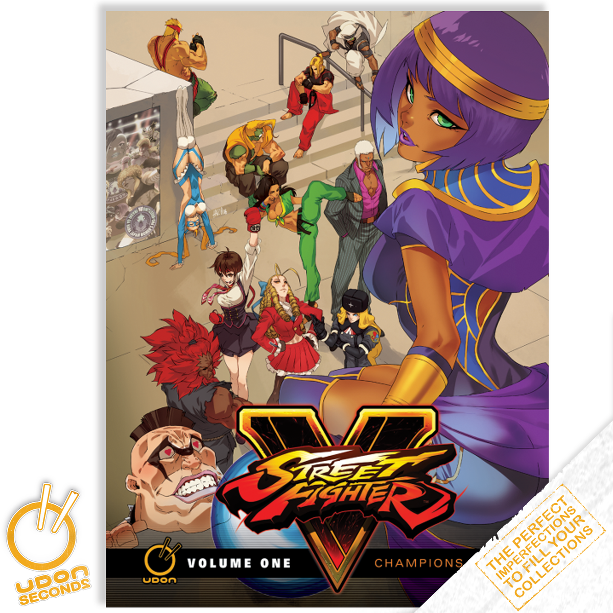 UDON Seconds - Street Fighter V Volume 1: Champions Rising Hardcover – UDON Entertainment