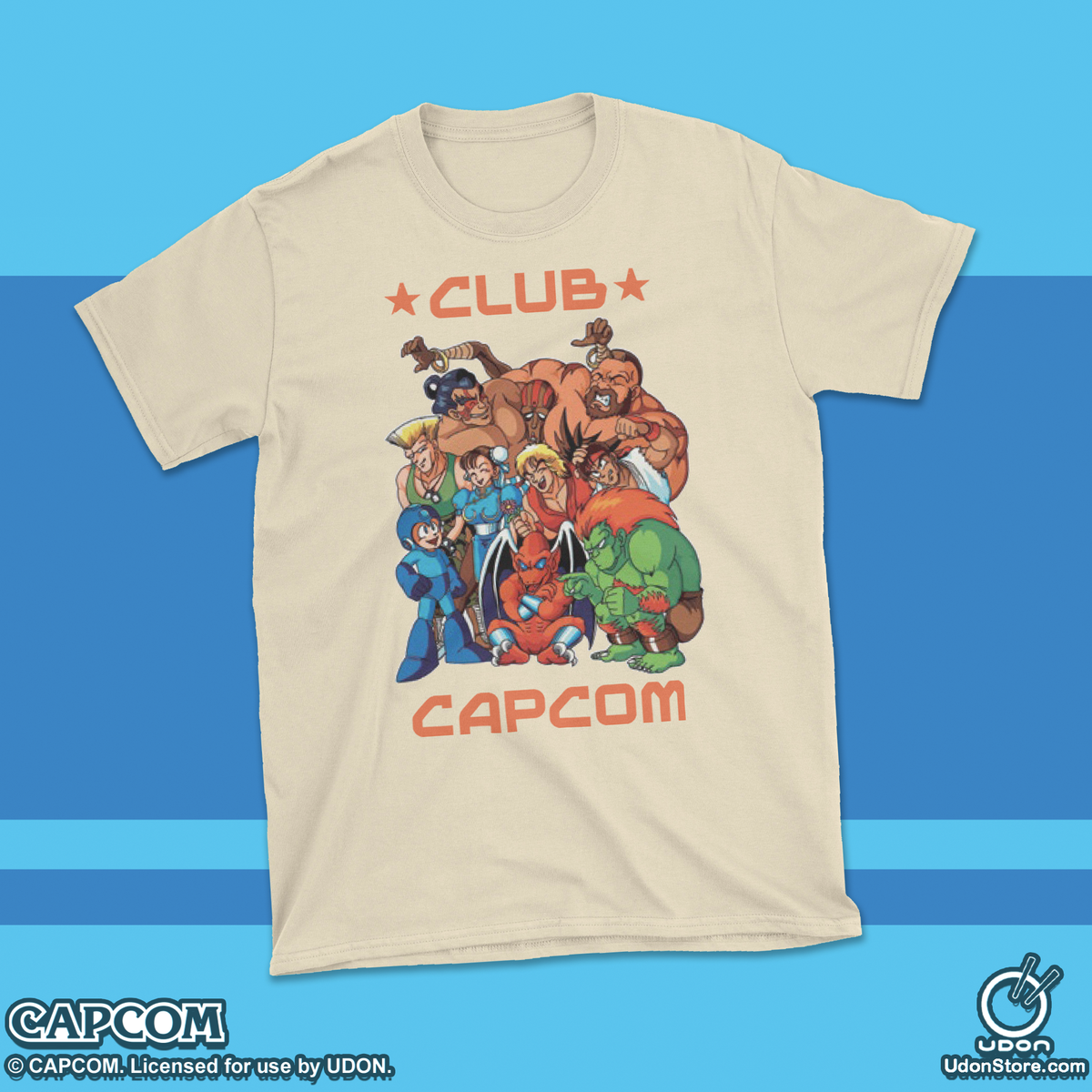 Club Capcom Tee – UDON Entertainment