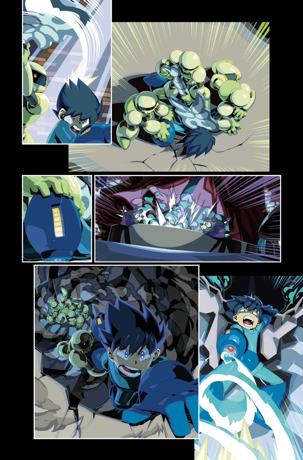 Mega Man #0 - UDON Store Exclusive Cover by Chamba – UDON Entertainment