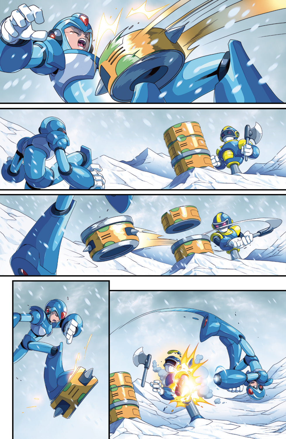 Mega Man X Timelines #1 CVR B - Hanzo Steinbach – UDON Entertainment