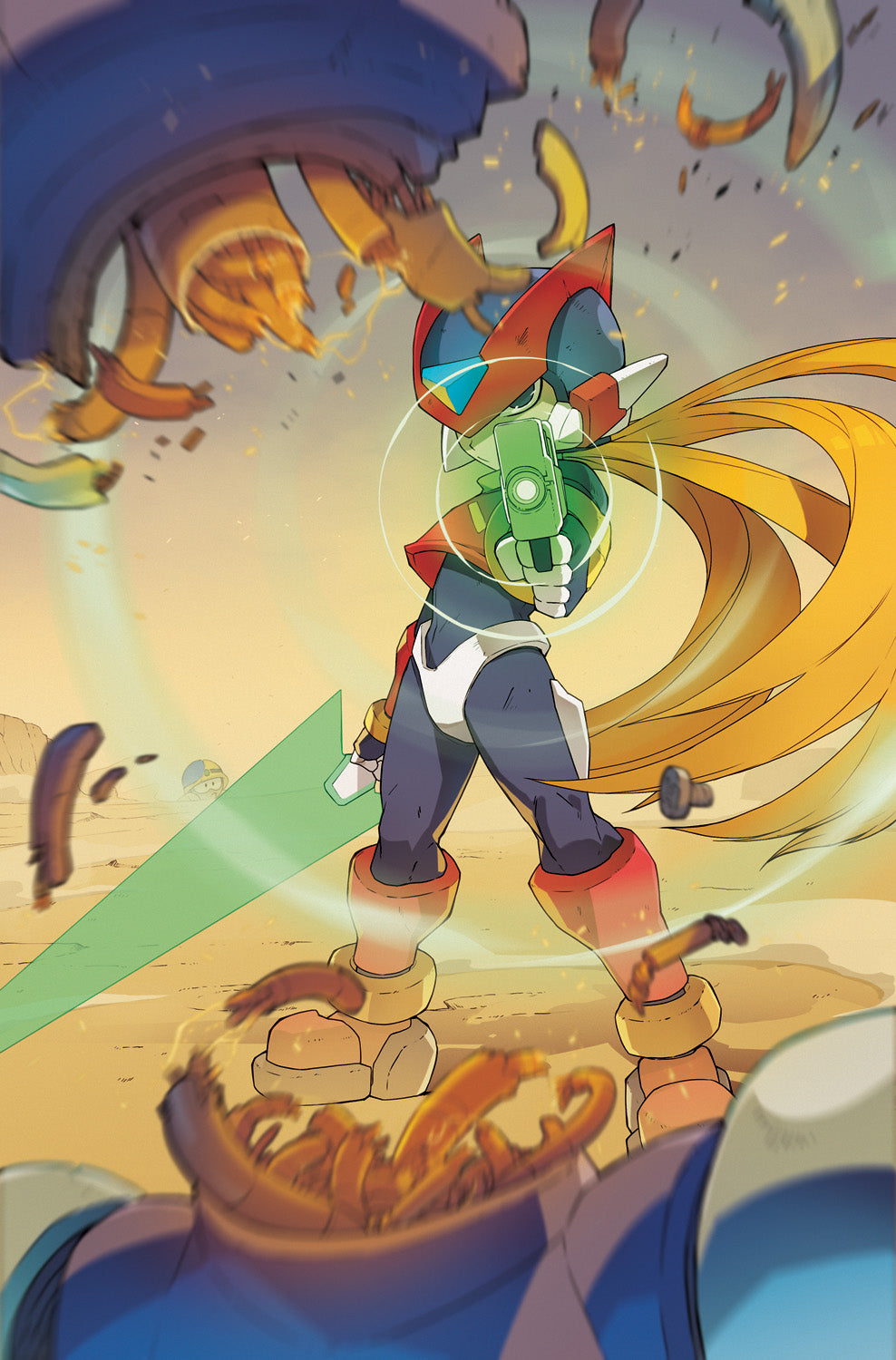 Mega Man Zero Timelines #1 Incentive CVR C - Hanzo Steinbach – UDON ...