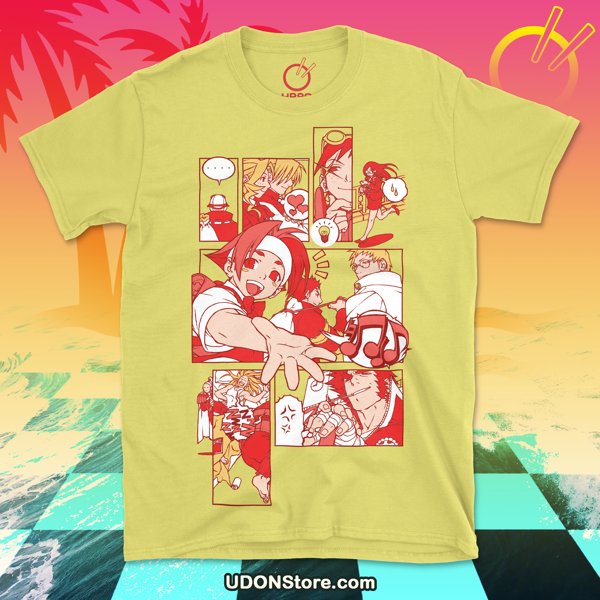 Rival Schools Comic Panel Tee – UDON Entertainment