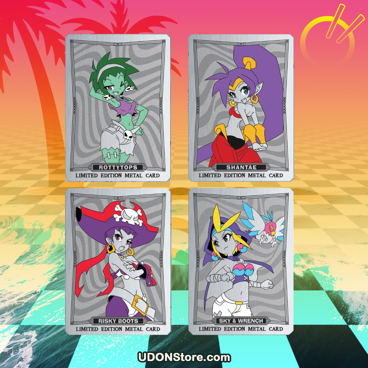 Shantae Collectible Metal Card Set – UDON Entertainment