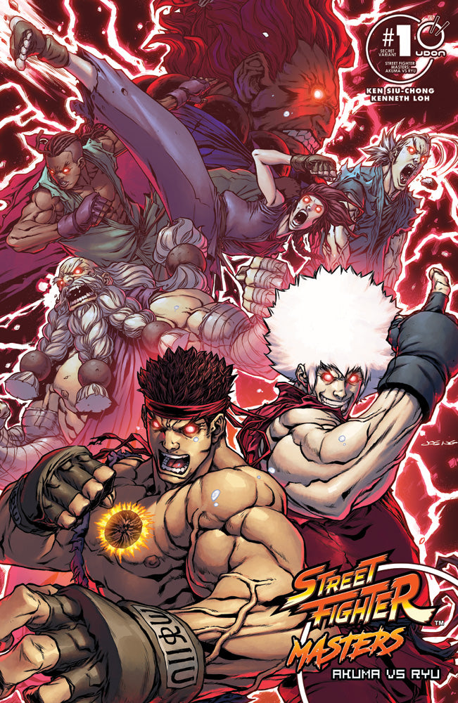 Street Fighter Masters: Akuma VS Ryu #1 - Joe Ng Secret Variant Cover ...