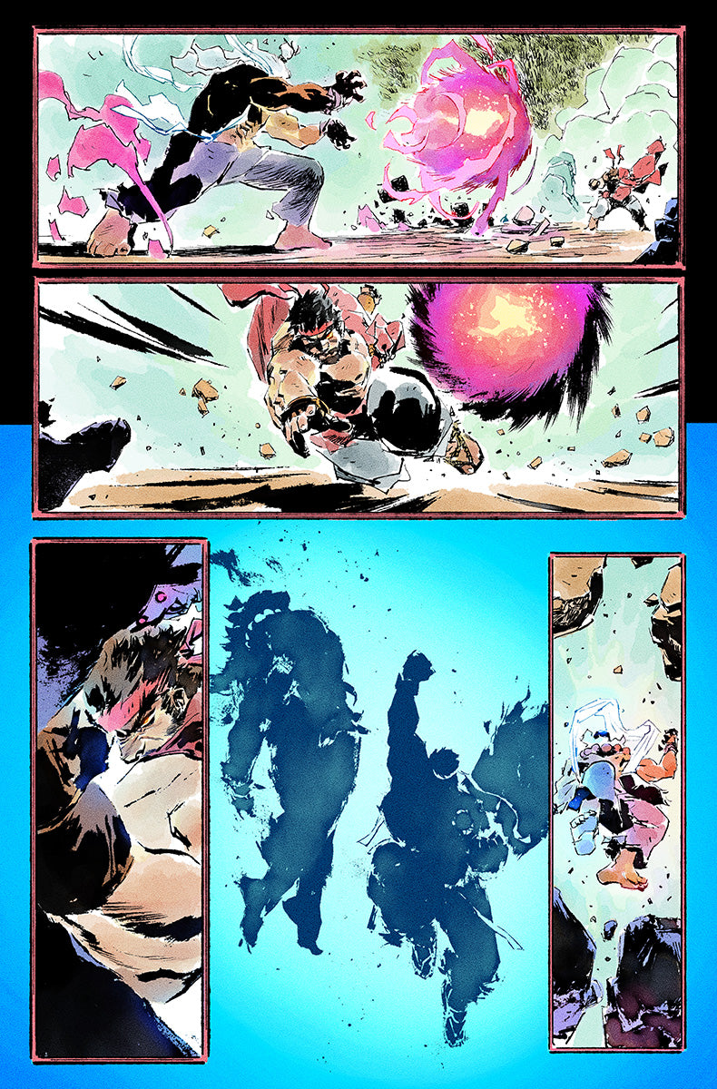 Street Fighter Masters: Akuma VS Ryu #1 - CVR X2 - Sunburned Sakura Sw ...