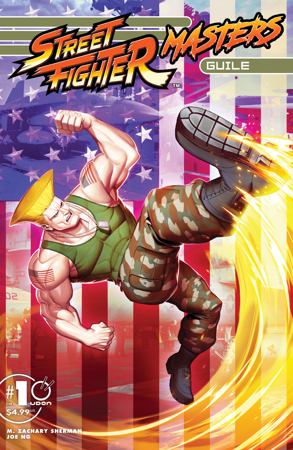Street Fighter Masters: Guile #1 CVR A - Genzoman – UDON Entertainment