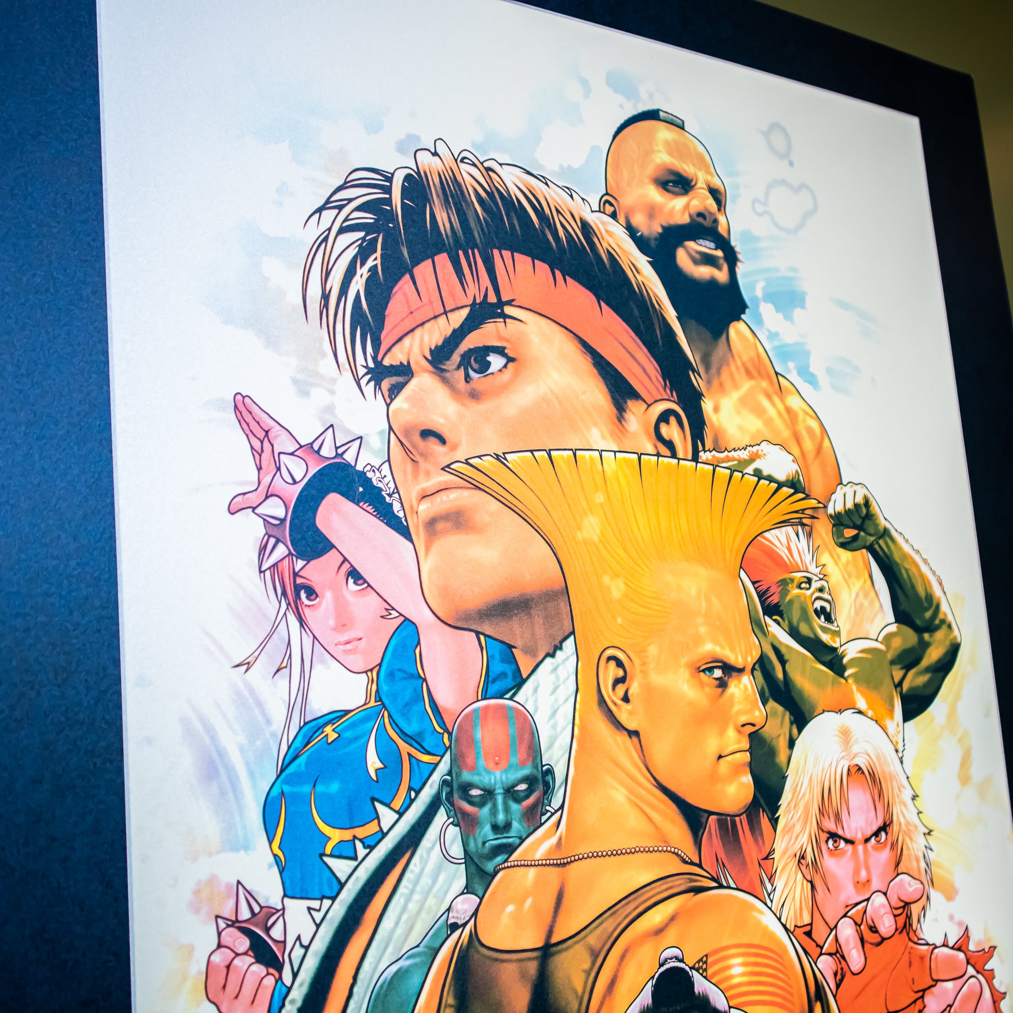 Street Fighter II Signed Limited Edition Art Print - Art by Shinkiro ...