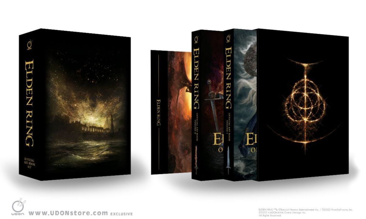 Elden Ring: Official Art Book Volumes I & II Hardcover – UDON Entertainment