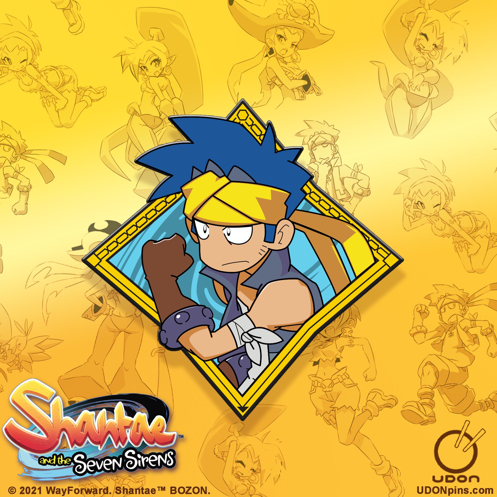 Shantae Limited Edition Character Portrait Pin Series – UDON Entertainment