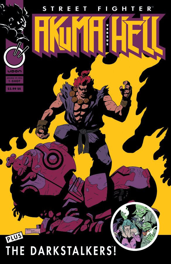 Street Fighter: Akuma vs Hell #1 1:5 Incentive CVR C Homage Cover ...