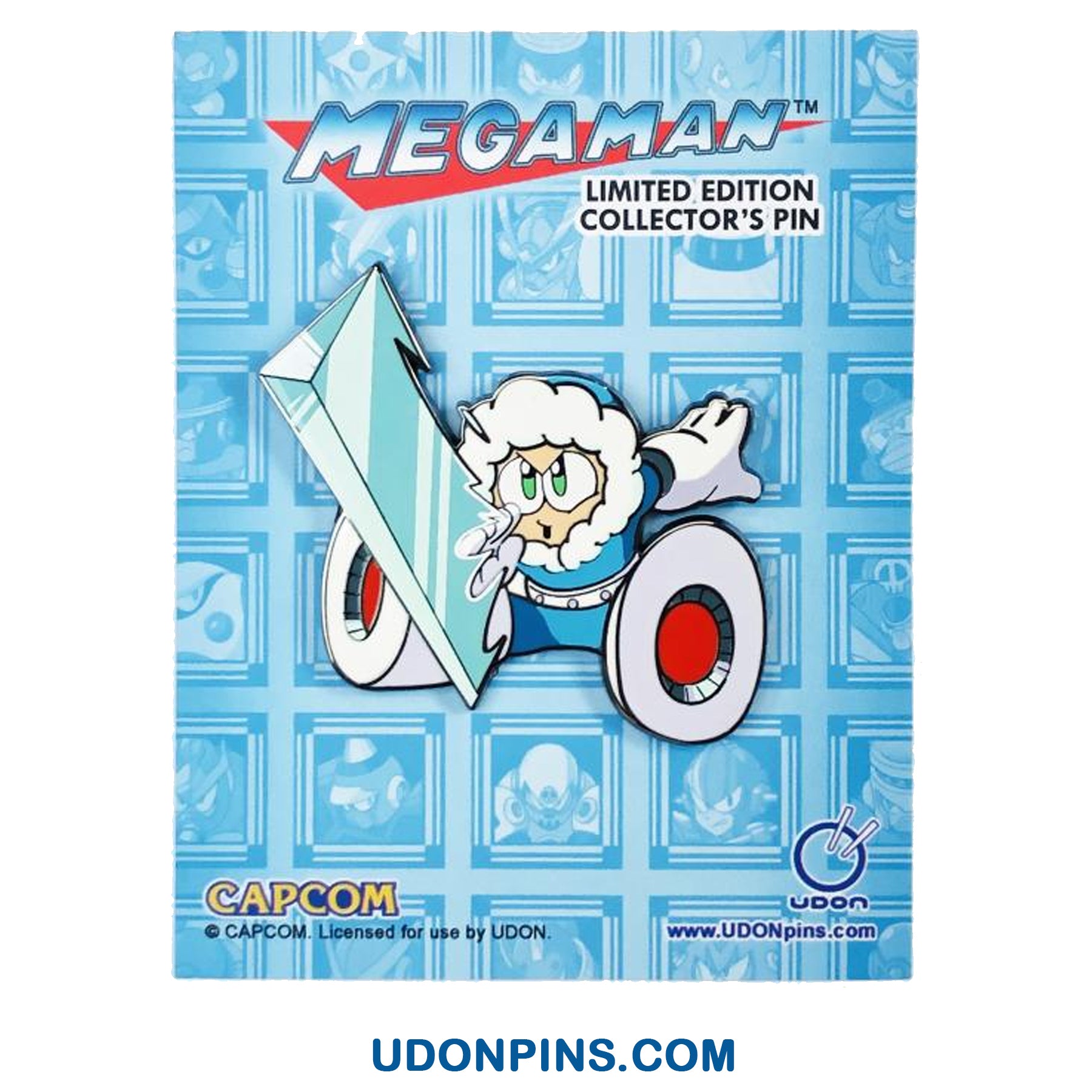 Mega Man Robot Masters Collector's Pin - Ice Man – UDON Entertainment